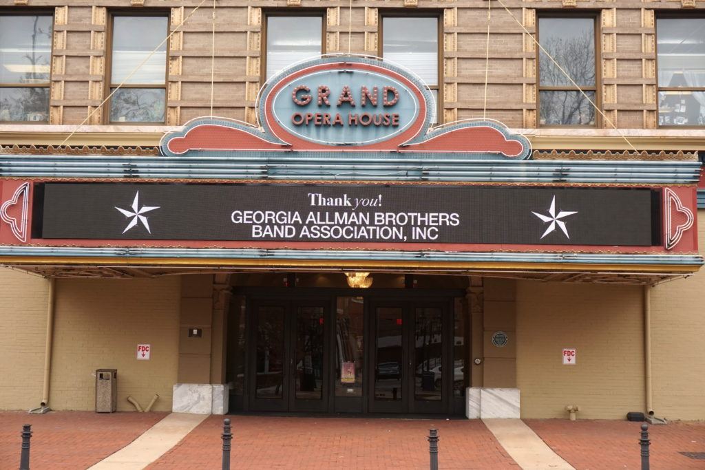 And to think that you saw it on Mulberry Street - Our new marquee - The ...