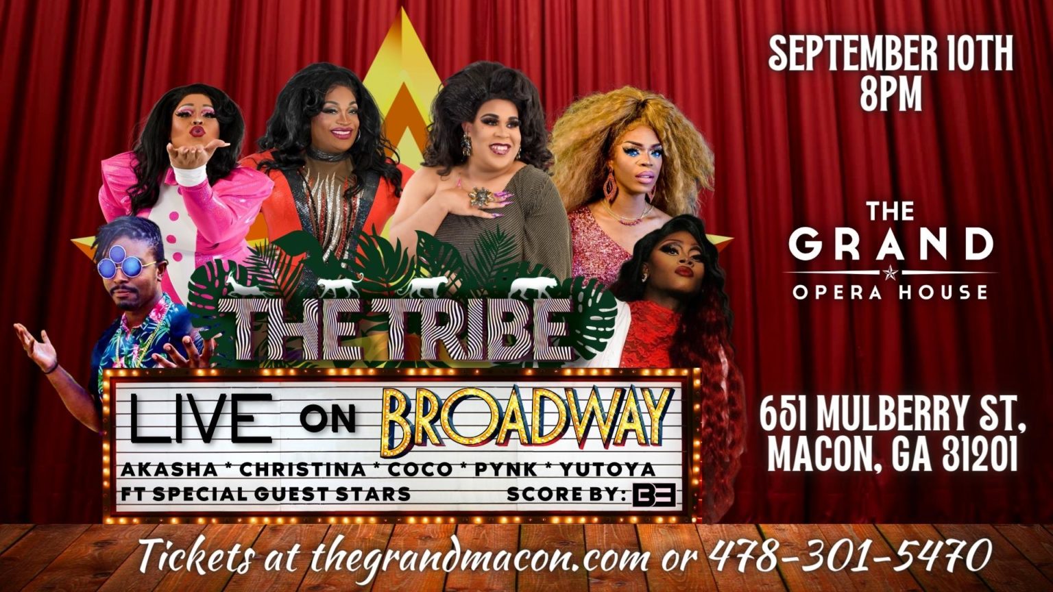 The Tribe Macon: LIVE on Broadway - The Grand Opera House